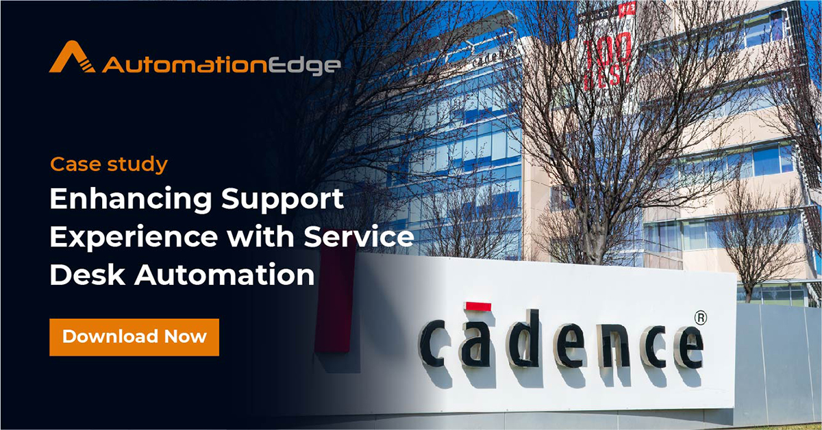 Enhance Support Experience with Service Desk Automation