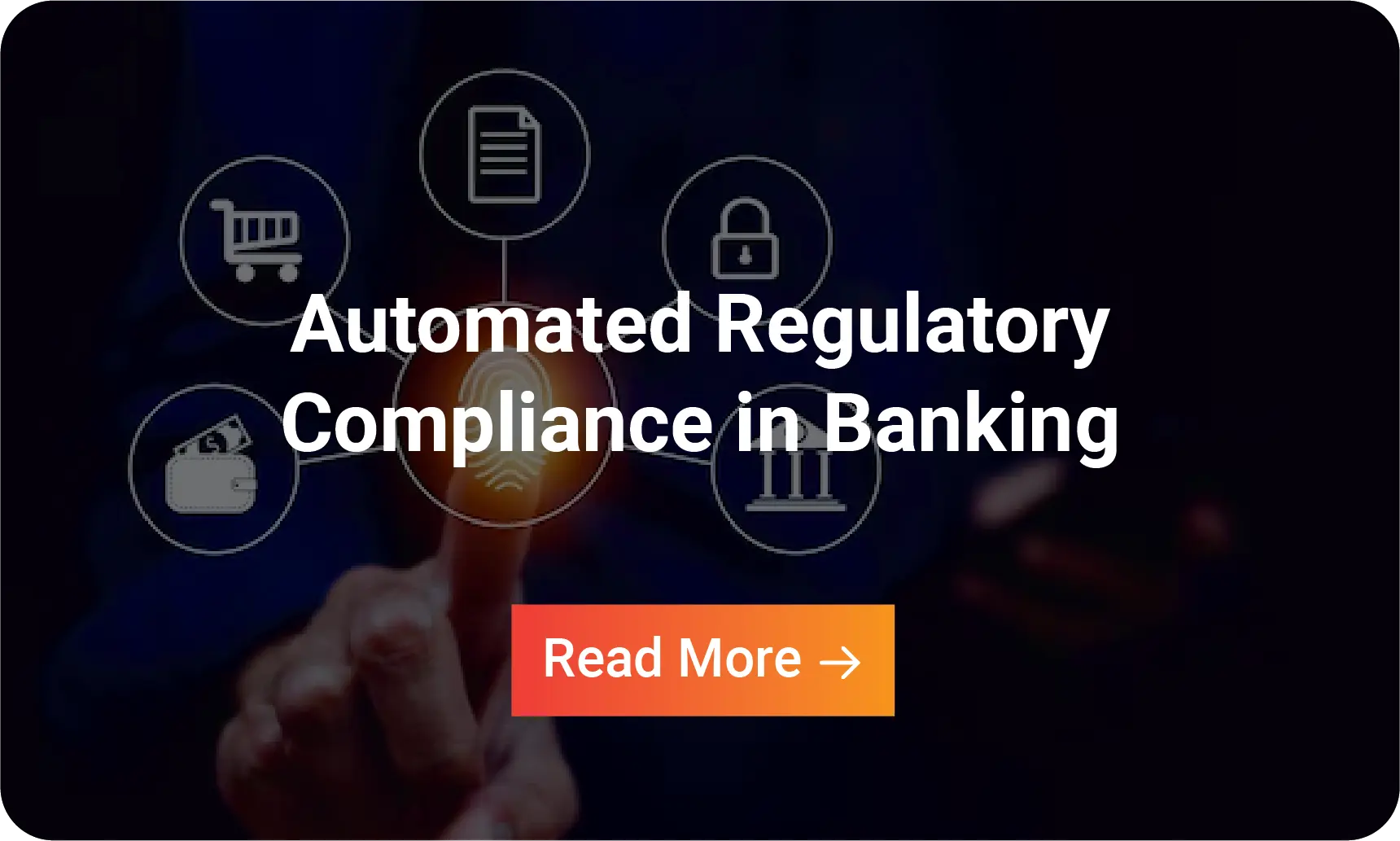 Automated Regulatory Compliance in Banking Infographic Automated Regulatory Compliance in Banking Infographic