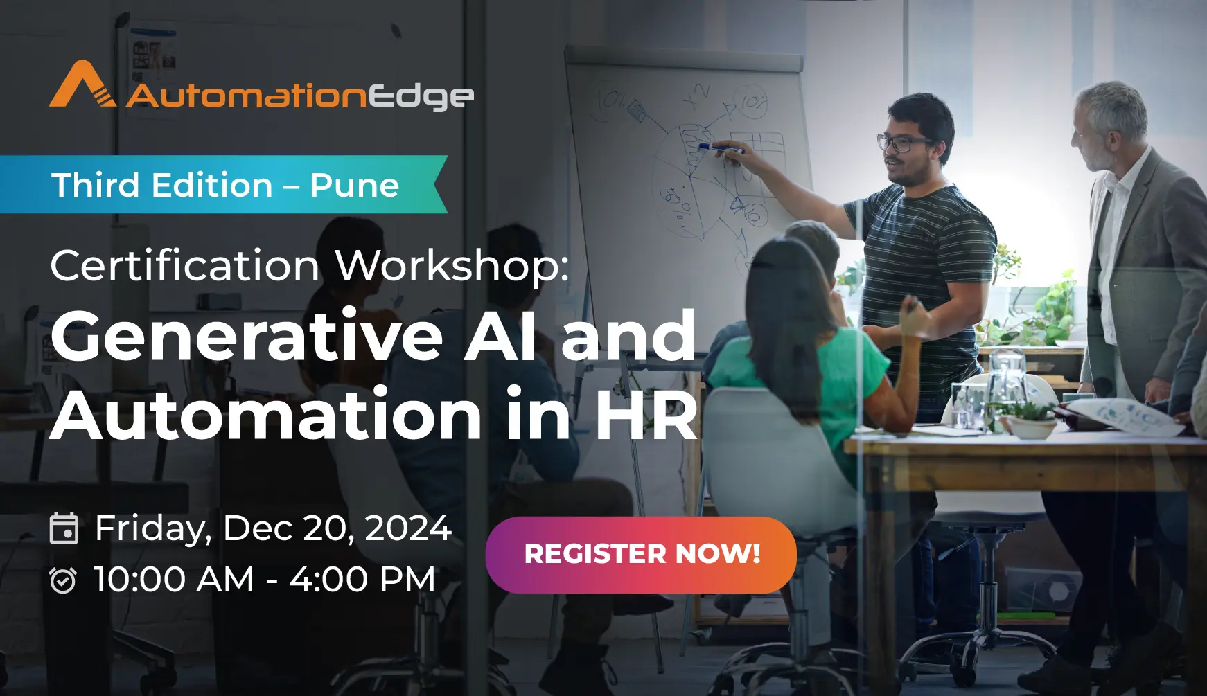 Boost HR Expertise: Generative AI & Automation Workshop